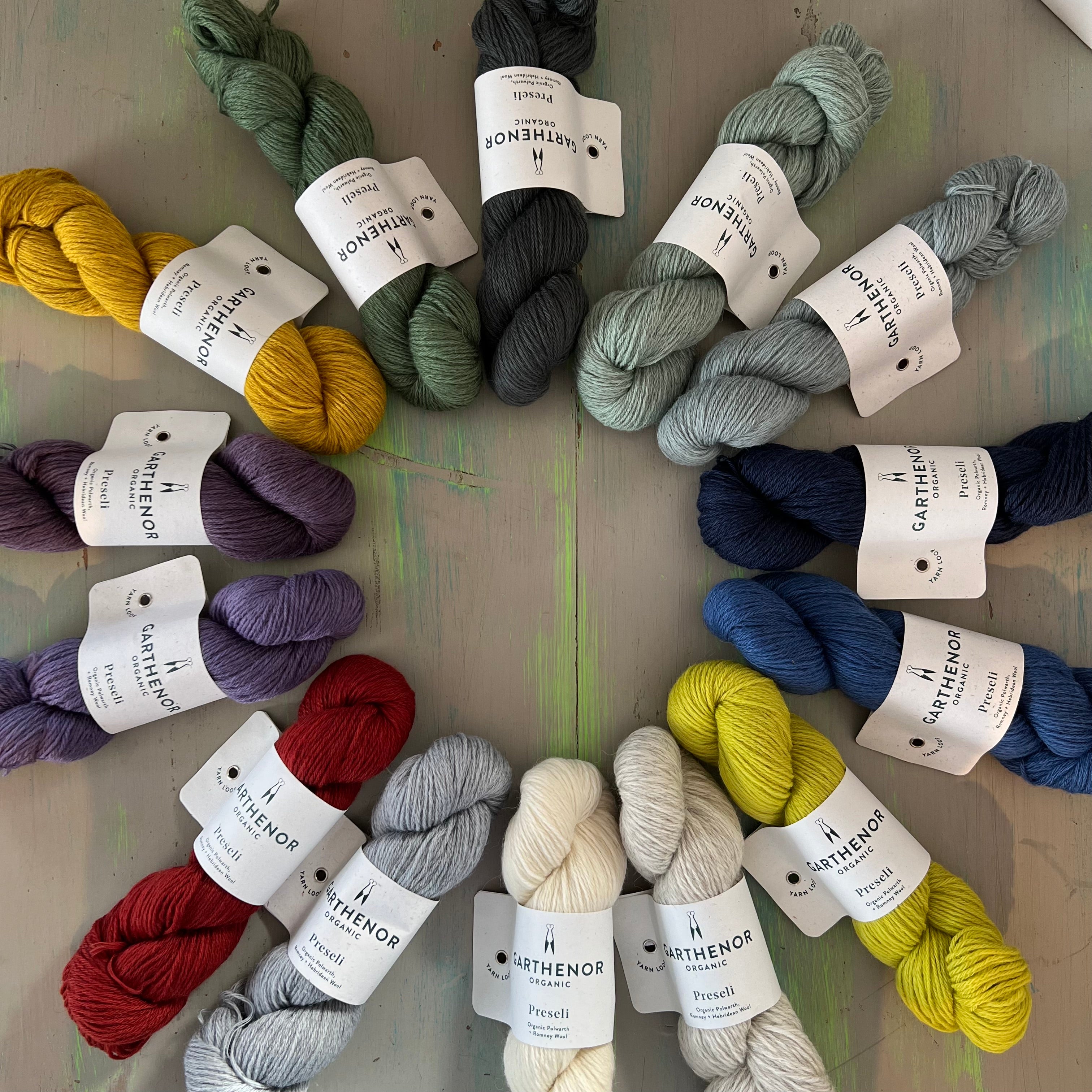 New to Stix: Garthenor Yarn